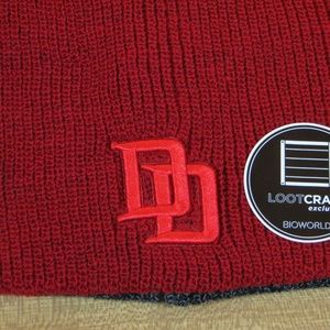 Marvel | Accessories | Daredevil Winter Hat Beanie Reversible | Poshmark